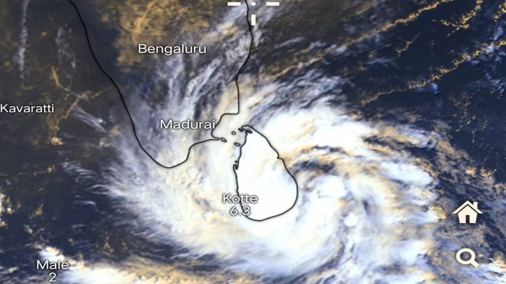 Cyclone Ditwah Intensifies, Threatens India’s East Coast